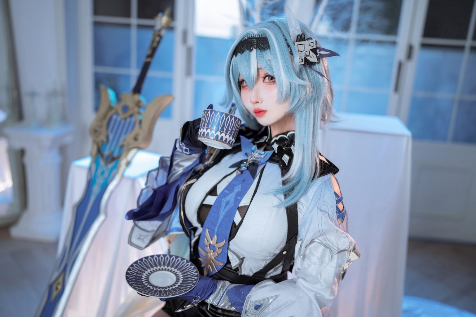 Rioko凉凉子 – Nàng Công Chúa Trong Bộ Cosplay “优菈浪花骑士” - DopaGirls.Com - Chia Sẻ ảnh gái sexy, xinh ...